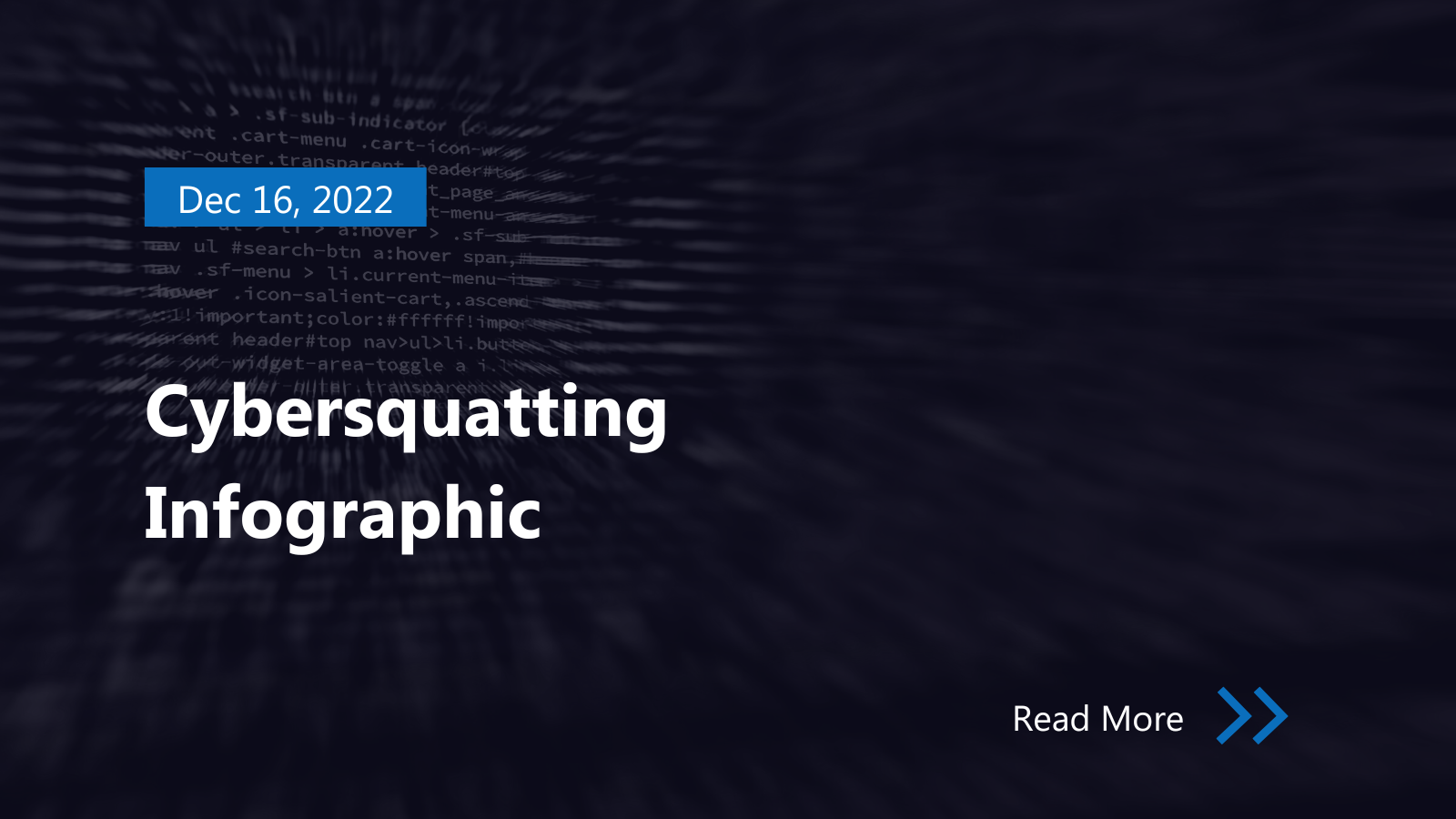 Cybersquatting | Infographic - Black Cell