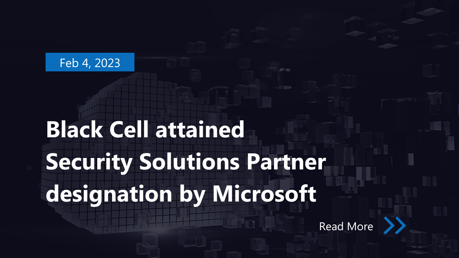 Black Cell attained Security Solutions Partner designation - Black Cell