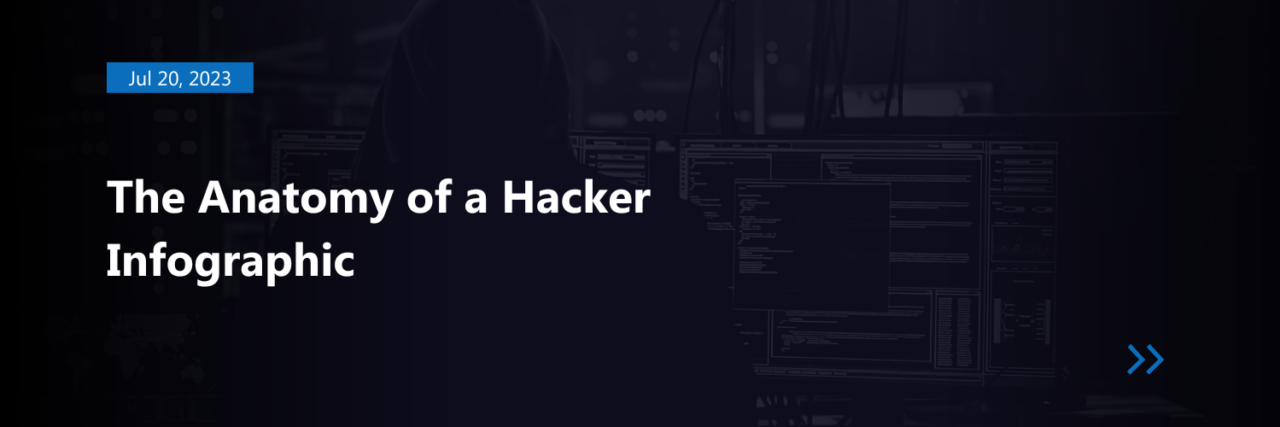 The Anatomy of a Hacker Infographic - Black Cell