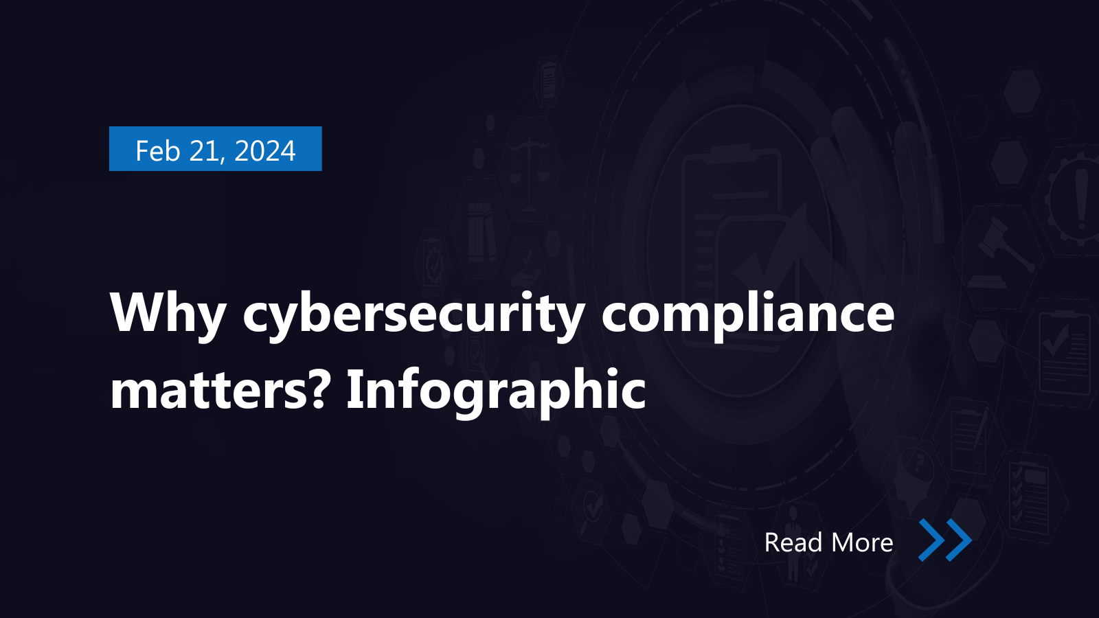 Why cybersecurity compliance matters? Infographic - Black Cell