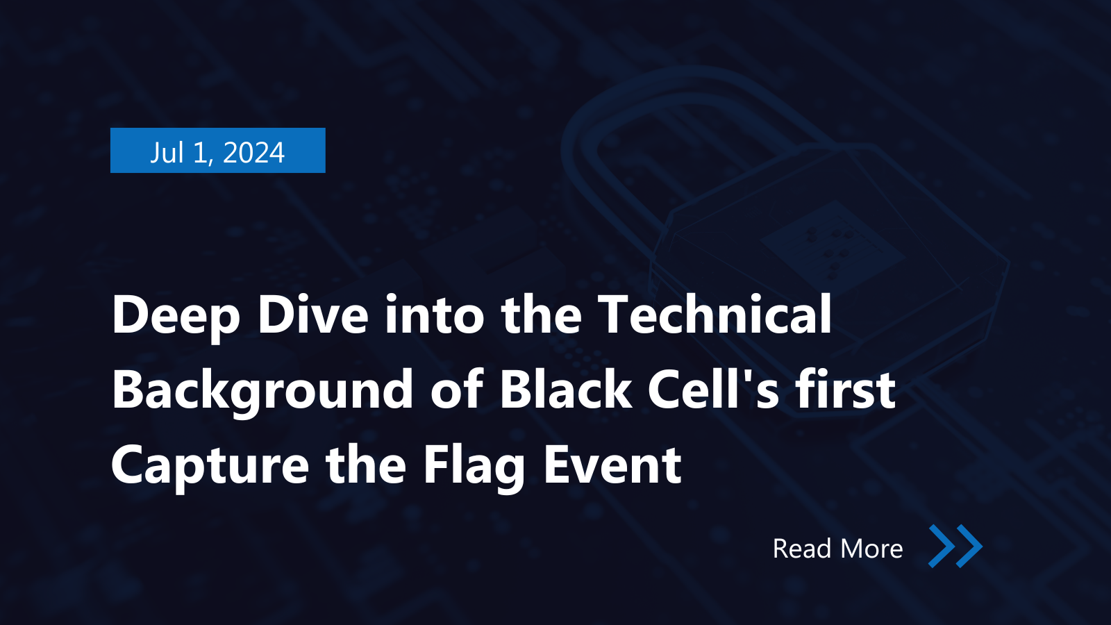 Deep Dive into the Technical Background of Black Cell's first Capture the Flag Event - Black Cell