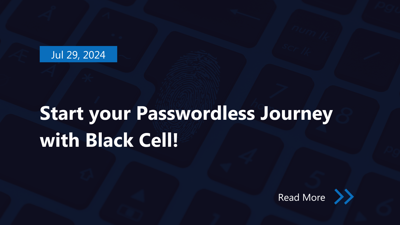 Start your Passwordless Journey with Black Cell! - Black Cell