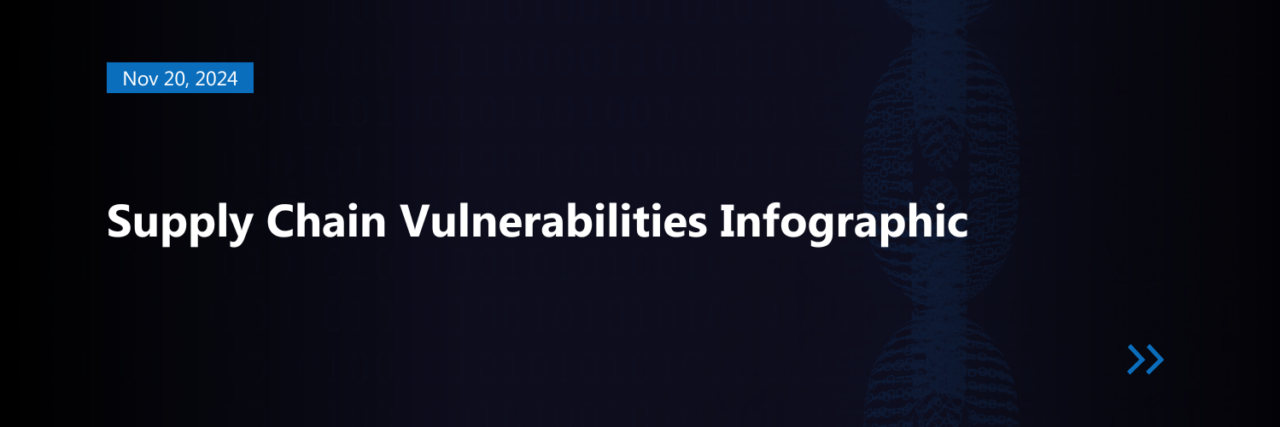 Supply Chain Vulnerabilities | Infographic - Black Cell