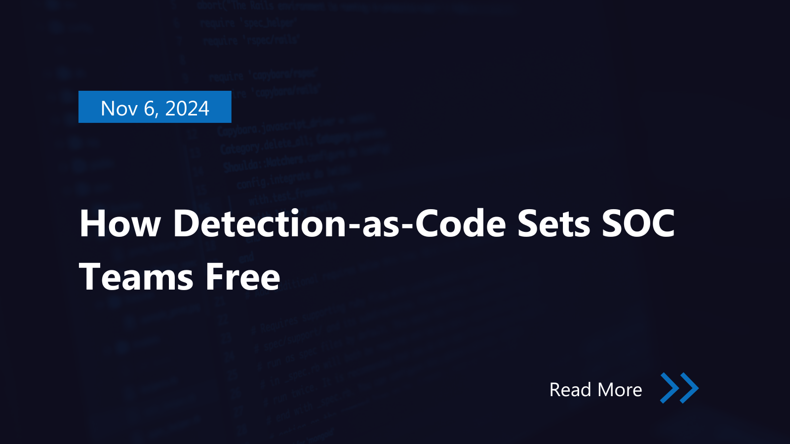 Escape the Security Hamster Wheel: How Detection-as-Code Sets SOC Teams Free - Black Cell